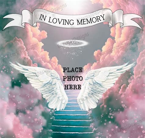 In Loving Memory In Loving Memory Png Memorial Background Stairs