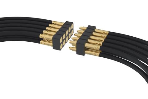 Double Row Spring Loaded And Target Connector Cable Assemblies Mill