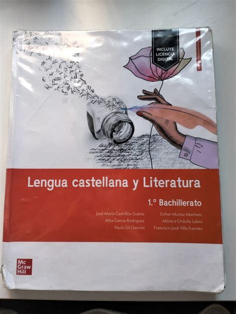 Libro Lengua Y Literatura 1 Bachillerato De Segunda Mano Por 16 Eur En