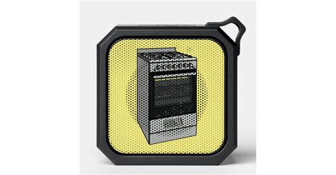 Electric Stove Cartoon Illustration Bluetooth Speaker Zazzle