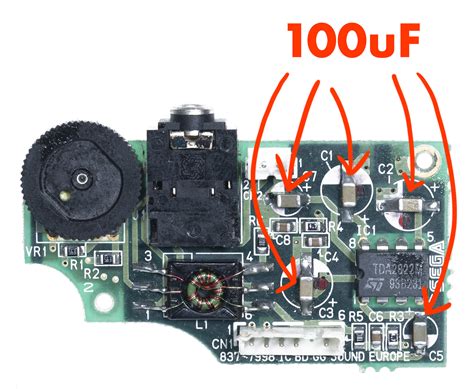 Capacitor Replacement Game Gear RetroSix Wiki