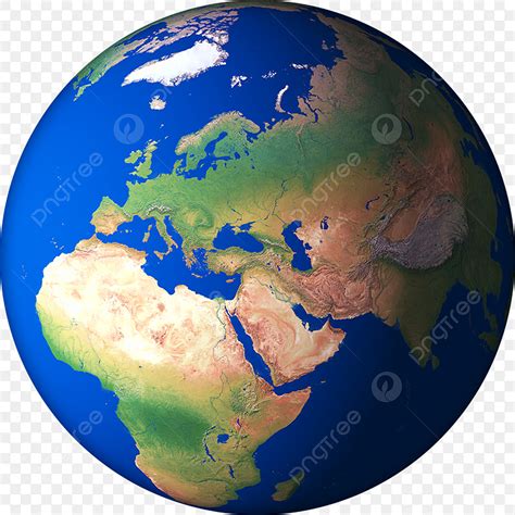 Earth Render 3d Vector 3d Earth Render Globe Earth Planet Png Image