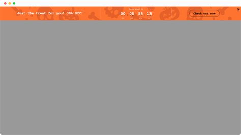 Countdown Bar Widget Free And Works On Any Website