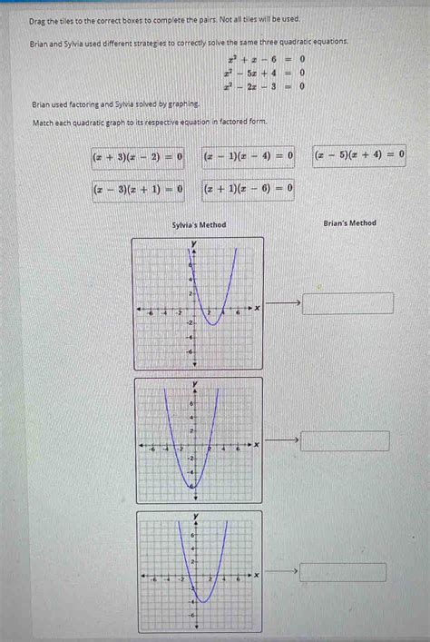 Solved Drag The Tiles To The Correct Boxes To Complete The Pairs Not