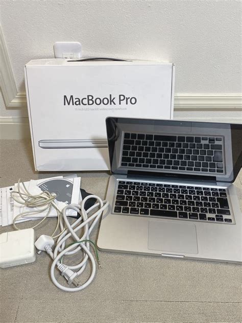 Apple Macbook Pro A1278 2 4 2x2gb 250 Sd Glsy 13inch 現状品 Macbook Pro ｜売買されたオークション情報、yahooの商品情報を