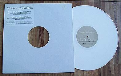 Popsike JOHN LENNON WORKING CLASS HERO WHITE VINYL BEATLES