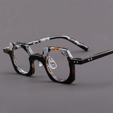 Jed Retro Punk Acetate Optical Glasses Frame Mens Glasses Frames