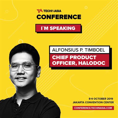 Alfonsius P Timboel On Linkedin Techinasia Halodoc