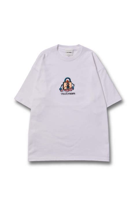 Logo Tee Wht Vaultroom