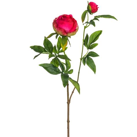 265 Peony Spray Beauty Artificial 12 Pieces Silk Flower Depot