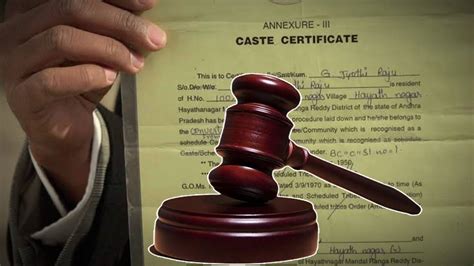Latest Caste Certificate News The India Hood