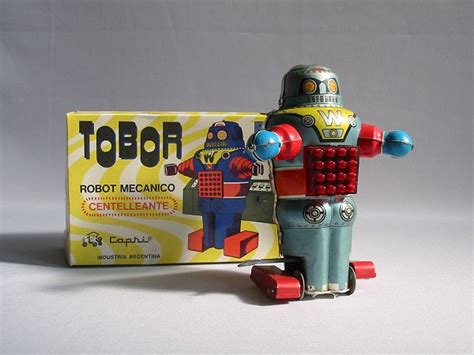 Capri Robot Argentinian Tin 1960s Antique Toys Library