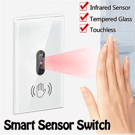 Touchless Infrared Sensor Switch No Touch Contactless Switches Wall