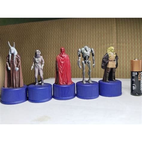 Star Wars Pepsi Bottle Figure Set Shopee Philippines