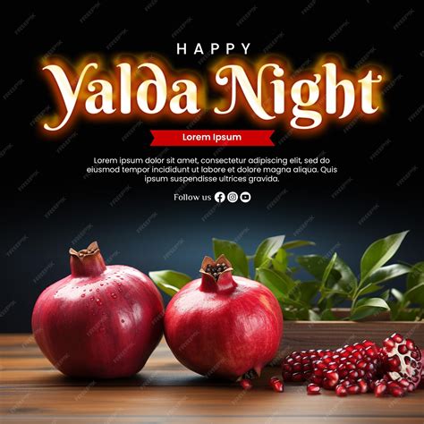 Premium Psd Design Yalda Background