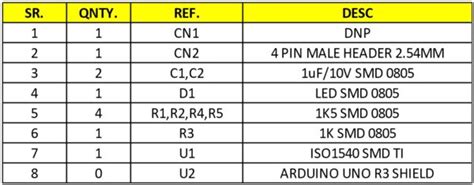 Optically Isolated Bidirectional I C Shield For Arduino Electronics Lab