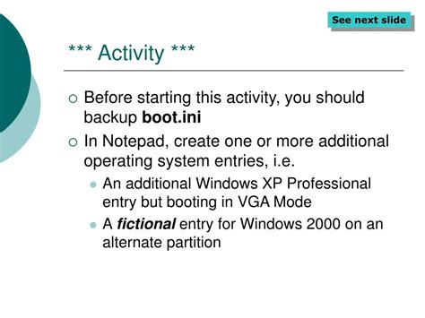 Ppt Windows Xp Boot Process Powerpoint Presentation Free Download Id74571
