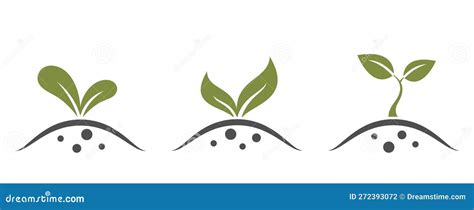 Seedling Icon In Different Style Vector Illustration Cartoondealer