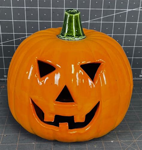 Ceramic Jack O Lantern