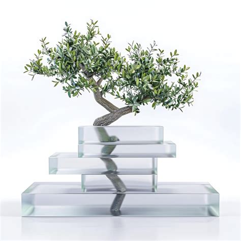 Modular Rectangular Plexiglass Podium With Frosted Finish Th Decorative