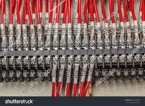 Wiring Control Panel Wires Industry Stock Photo Shutterstock