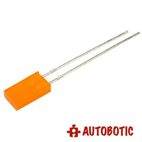 Rectangular Led Orange
