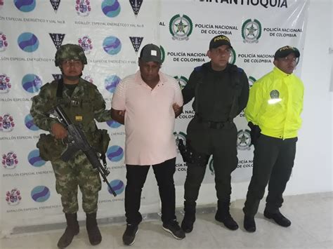 Dos De Los Más Buscados En Antioquia Fueron Capturados En Las últimas