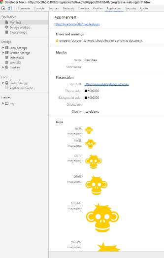 Dan Shea Progressive Web Apps Part 1 Manifest