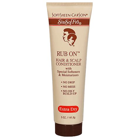 Softsheen Carson Sta Sof Fro Extra Dry Rub On Hair And Scalp Conditioner
