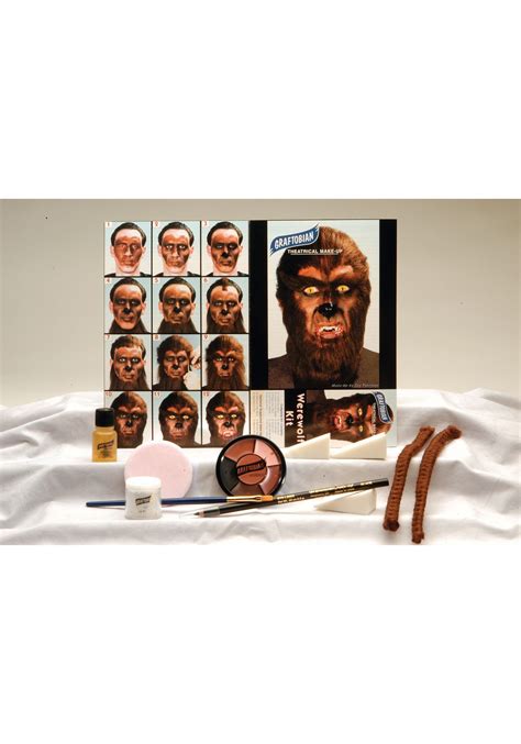 Graftobian Deluxe Werewolf Face Makeup Kit