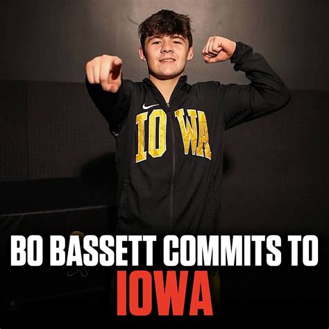 Flowrestling Its Official Bo Bassett Makes His College Wrestling Commitment To The