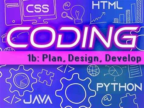 Coding 1b Plan Design Develop Elearning Academy
