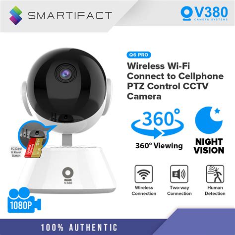 V Q Pro CCTV Camera Wifi Connect To Cellphone P Smart Home