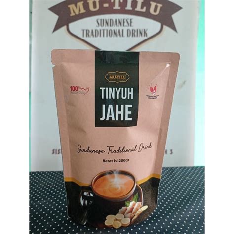 Jual Bandrek Wedang Jahe Tinyuh Jahe Mu Tilu Mjniman Herbal 200 Gr