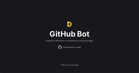 Github Bot
