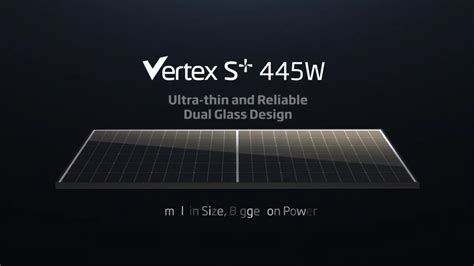Trina Solar Pv Panels Module Vertex Neg9r28 S Tsm Neg9r28 Dual Glass