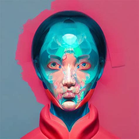 Abstract D Female Portrait Age By James Jean And Stable Diffusion
