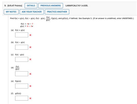 Solved Find F X G X F X G X F X G X G X F X F G X Chegg Com