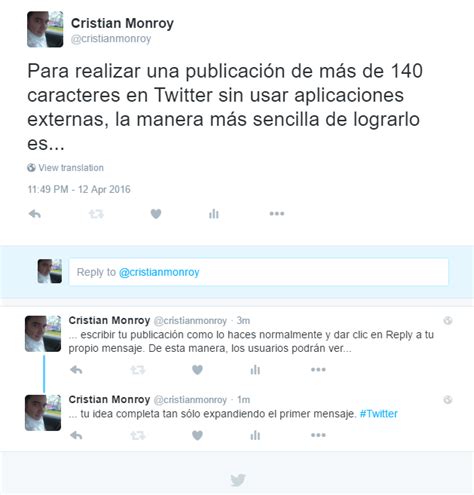 Publica mensajes más allá de los 140 caracteres en Twitter con este