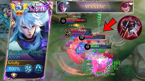 GLOBAL ARLOTT NEW SPELL VAMP LIFESTEAL BUILD YouTube