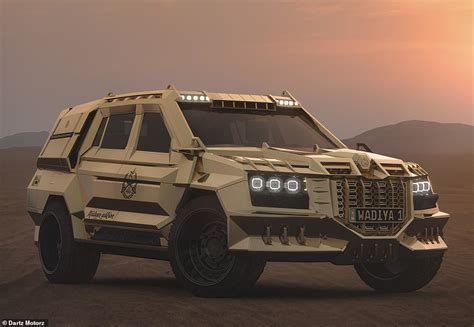 Dartz Prombron The £900k Armoured Suv With A Cigar And Gun Safe This