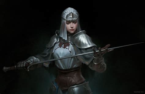 Sirris Of The Sunless Realms Dark Souls And 1 More Drawn By Waynewu
