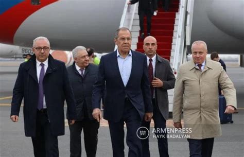 სერგეი ლავროვი ერევანში ჩავიდა Ambebi Ge