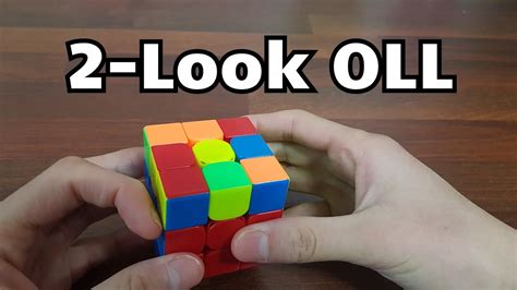 2 Look Oll 공식과 핑거트릭 2 Look Oll Algorithms And Finger Tricks Youtube