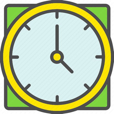 Clock Time Keeper Timer Wall Icon Download On Iconfinder