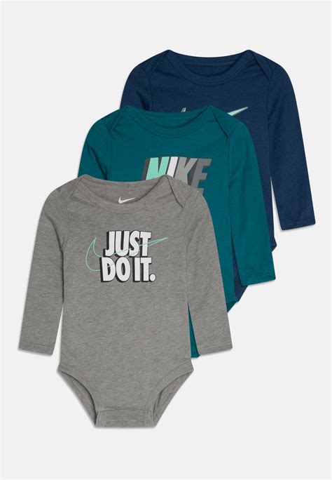 Nike Sportswear B Nsw 3pk Ls Bodysuit Unisex 3 Pack Body Bright