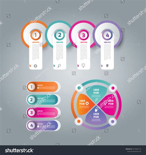 Process Infographic Chart Abstract Elements Graph Stock Vector Royalty Free 1819992116