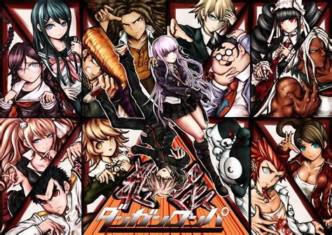 Download Join The Fun With The Heroes Of Danganronpa Wallpaper