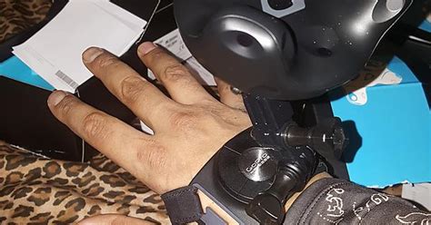 Testing Out Mounts For The Htc Vive Trackers Probably Going To Have To