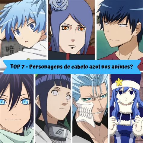 Top 7 Personagens De Cabelo Azul Nos Animes